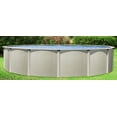 Lake Effect Pools Impressions 27' Round 48" Resin Protected Steel Wall ...