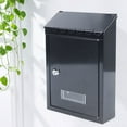 Modern Outdoor Waterproof Extra Large Drop Box Wall Mounted Mailbox ...