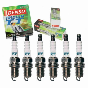 4 pc DENSO 5749 Iridium Racing Spark Plugs for IKH01-24 Ignition Wire ...