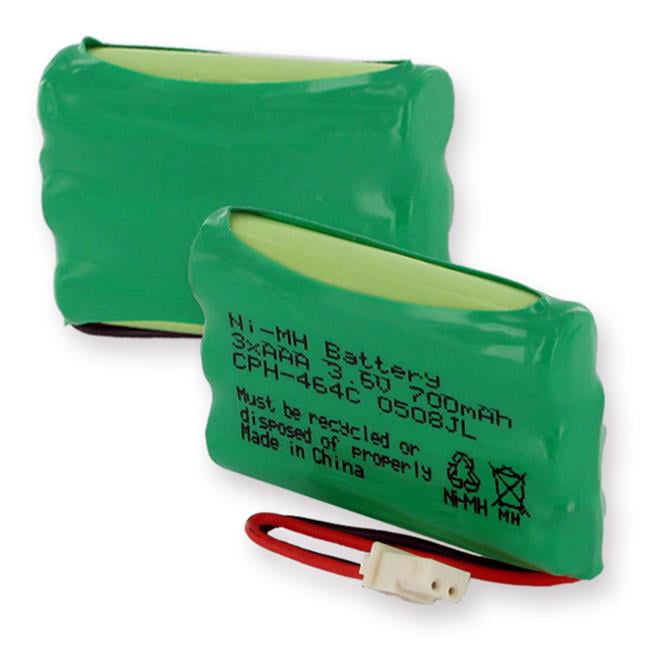 Empire CPH-464C 3.6V 1 x 3 in. 3 AAA Nickel Metal Hydride Battery 700 ...