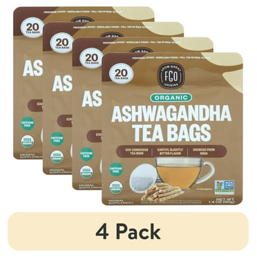 FGO Spearmint Tea, Organic, Eco-Conscious Tea Bags (20 Count) - Walmart.com