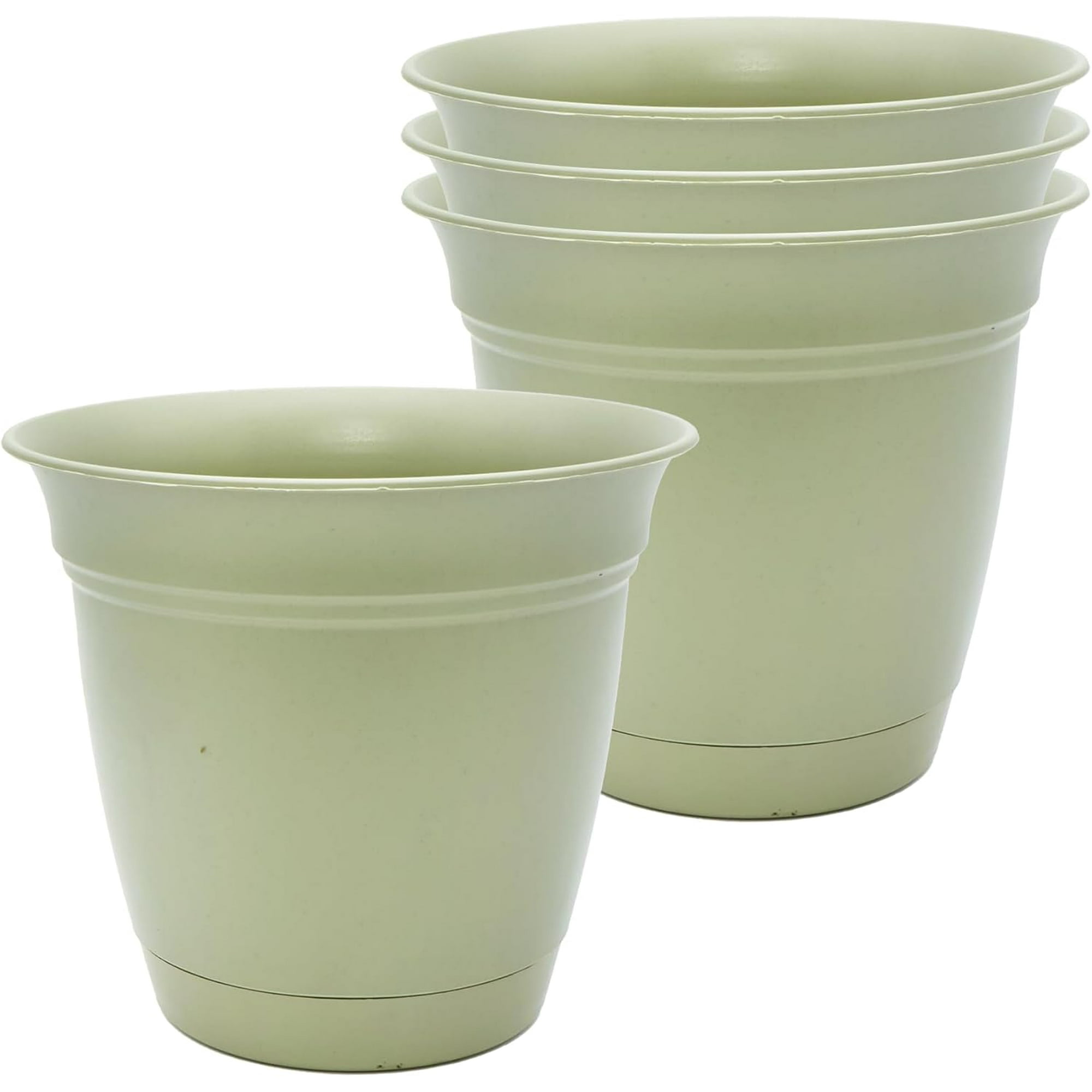 Click here for Siabc-6 Inch Eclipse Round Planter With Saucer - I... prices
