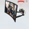 Curved Mobile Tv - 3D Phone Screen Magnifier for Smartphones Eye ...