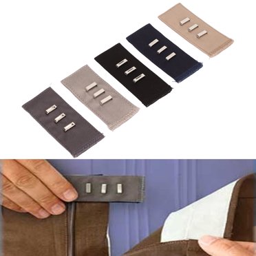 Stretchy Pants Extenders for Men & Women 10-Pack Elastic Waist ...