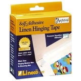 Lineco Self Adhesive Linen Hinging Tape, White, 1.25in x 35ft, Neutral ...