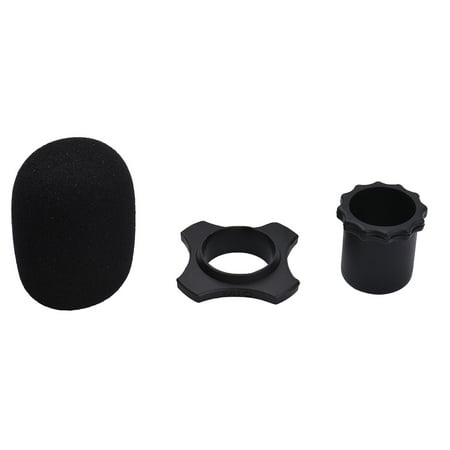 Microphone Protection Accessory Kit with Foam Windshield -rolling ...