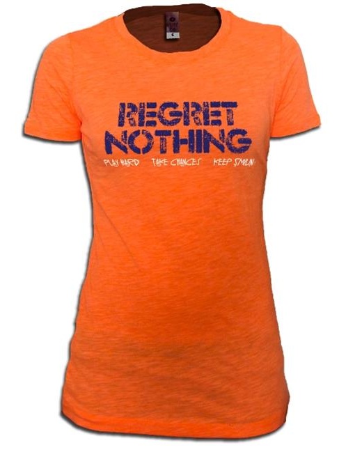 Whooha Gear - Whooha Gear 98-6810-NO-XL Regret Nothing Slub Tee- Neon ...