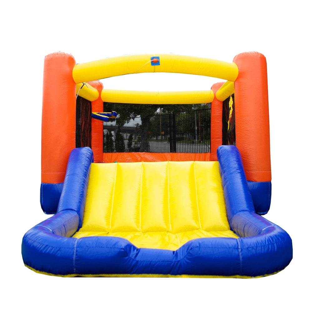 JumpOrange OJ Inflatable Combo, Commercial PVC Vinyl, with Blower ...