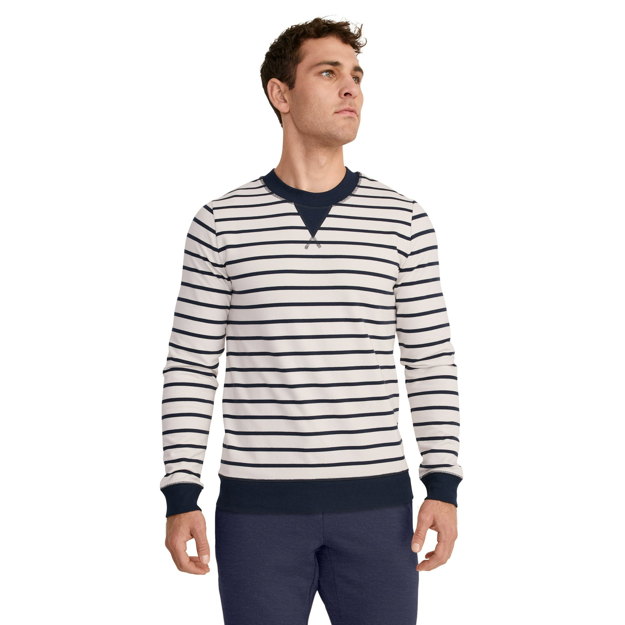 Click here for Jockey Mens Lightweight Cotton Blend Fleece Crew S... prices