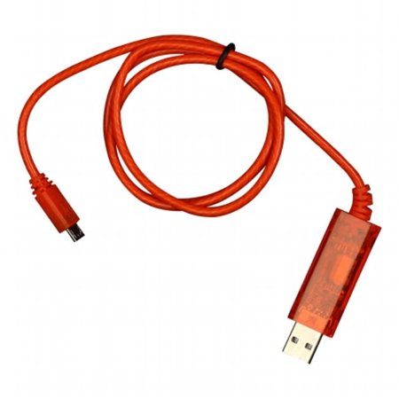 Electroluminescent Visual Light Charge & Sync Micro USB Cable, Orange ...