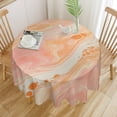 70x70in Round Tablecloth Car Line Straight And Dense Wireless Head Gap ...