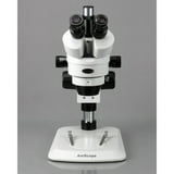 AmScope 7X-45X Trinocular Industrial Inspection Zoom Stereo Microscope ...