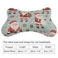 2pie Car Bone Pillow With Memory Cotton Pillow Core Removable Full ...