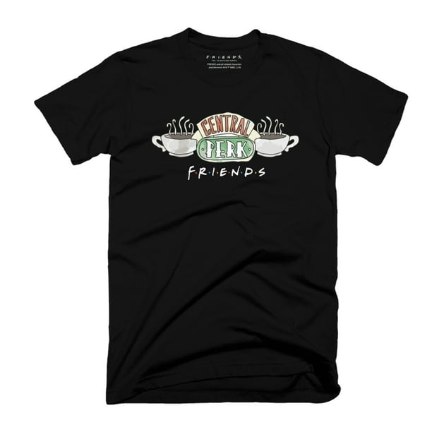 Playera Friends Cafetería Central Perk para Caballero Color Negra ...