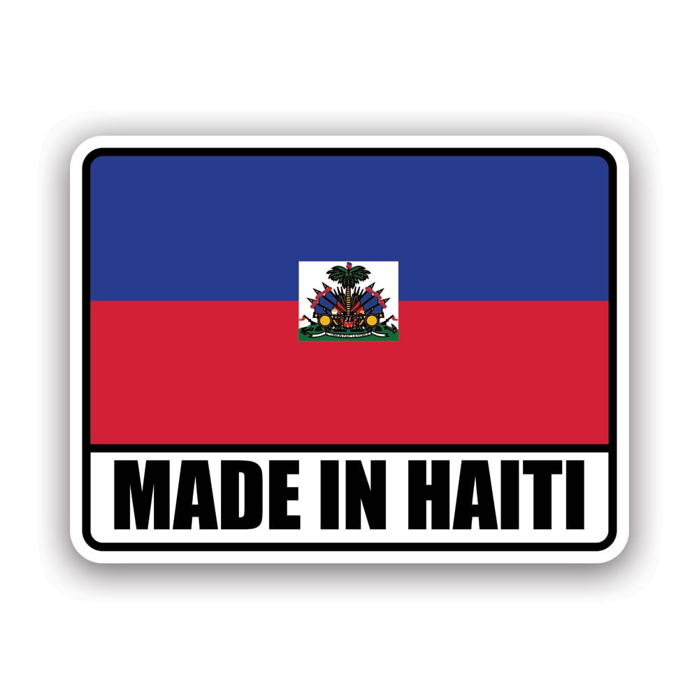 Made in Haiti Sticker Decal - Self Adhesive Vinyl - Weatherproof - Made ...