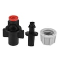 Homena 50 Pcs Water Misting Nozzles Sprayer Adjustable For Garden Drip ...