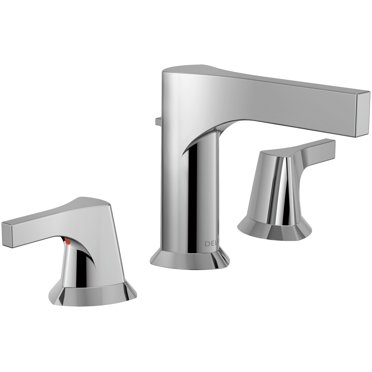 Delta Linden Two Handle Widespread Bathroom Faucet in Stainless 3594-SSMPU-DST - Walmart.com