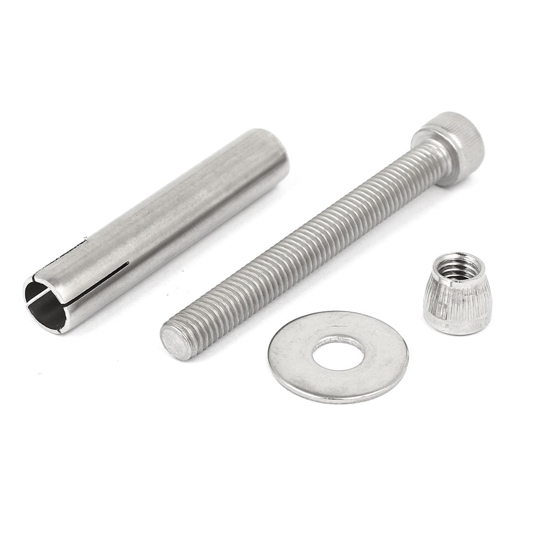 M8 x 70mm 304 Stainless Steel Hex Socket Head Sleeve Anchor Expansion ...