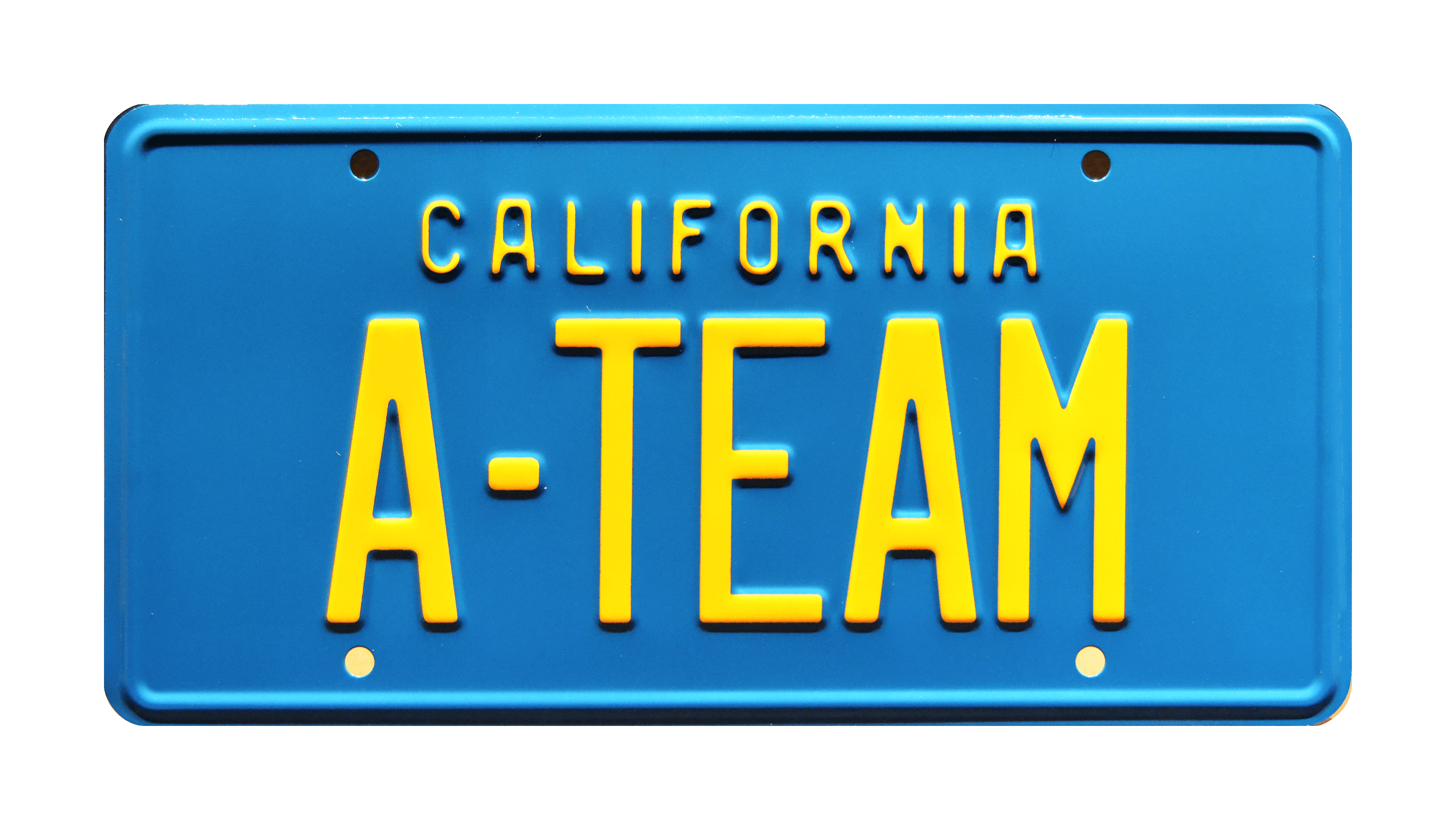 The A-Team | GMC Van | A-TEAM | Metal Stamped Vanity License Plate ...