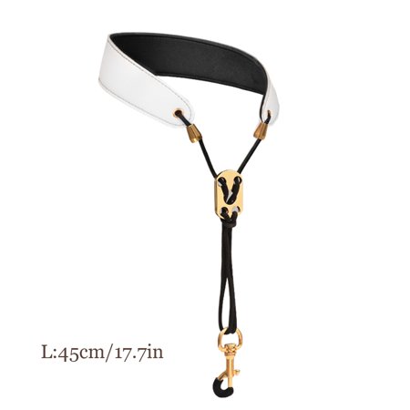 Saxophone Strap PU Metal Instrument Part Practicing Prop Handy ...