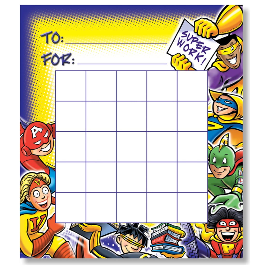 Superheroes Mini Incentive Charts by North Star Teacher Resources ...