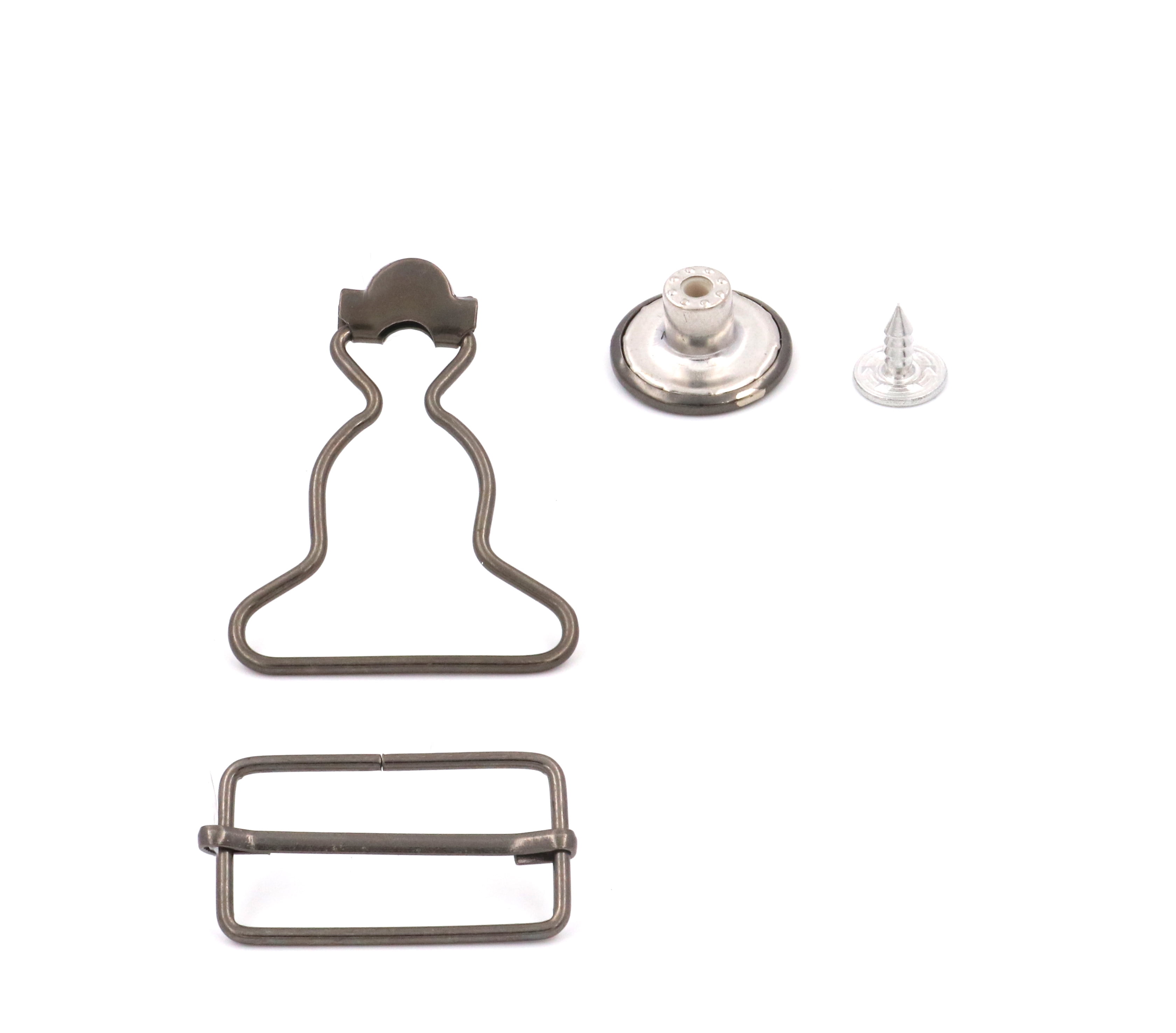 Fenggtonqii Overall Suspender Dungaree Buckles with Rectangle Slider ...