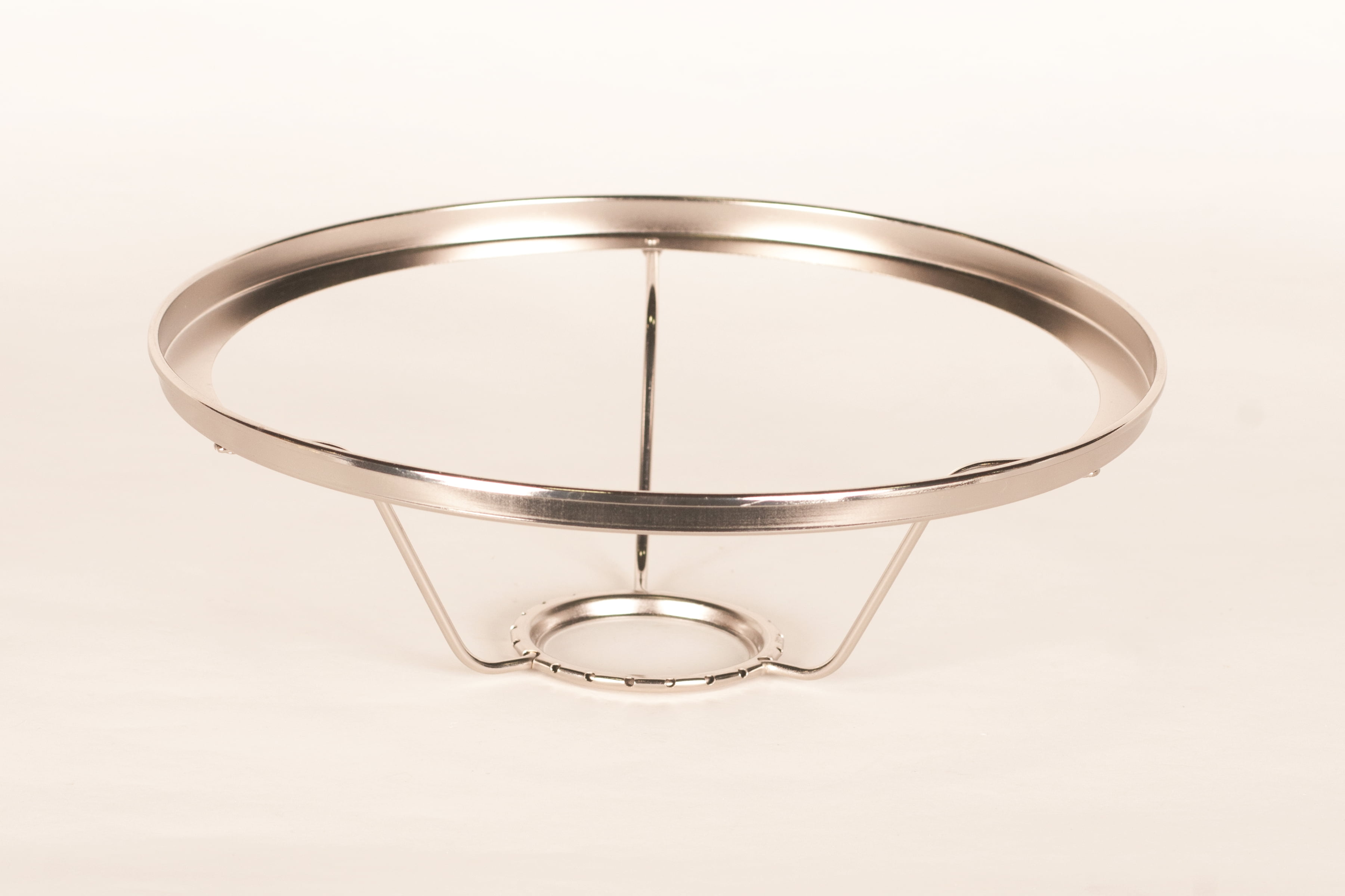 Aladdin Nickel Plated 10" Under Burner Shade Ring for Glass Shades ...