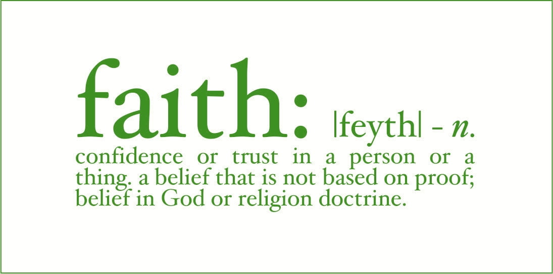 Faith Definition Vinyl Decal - Medium - Grass - Walmart.com