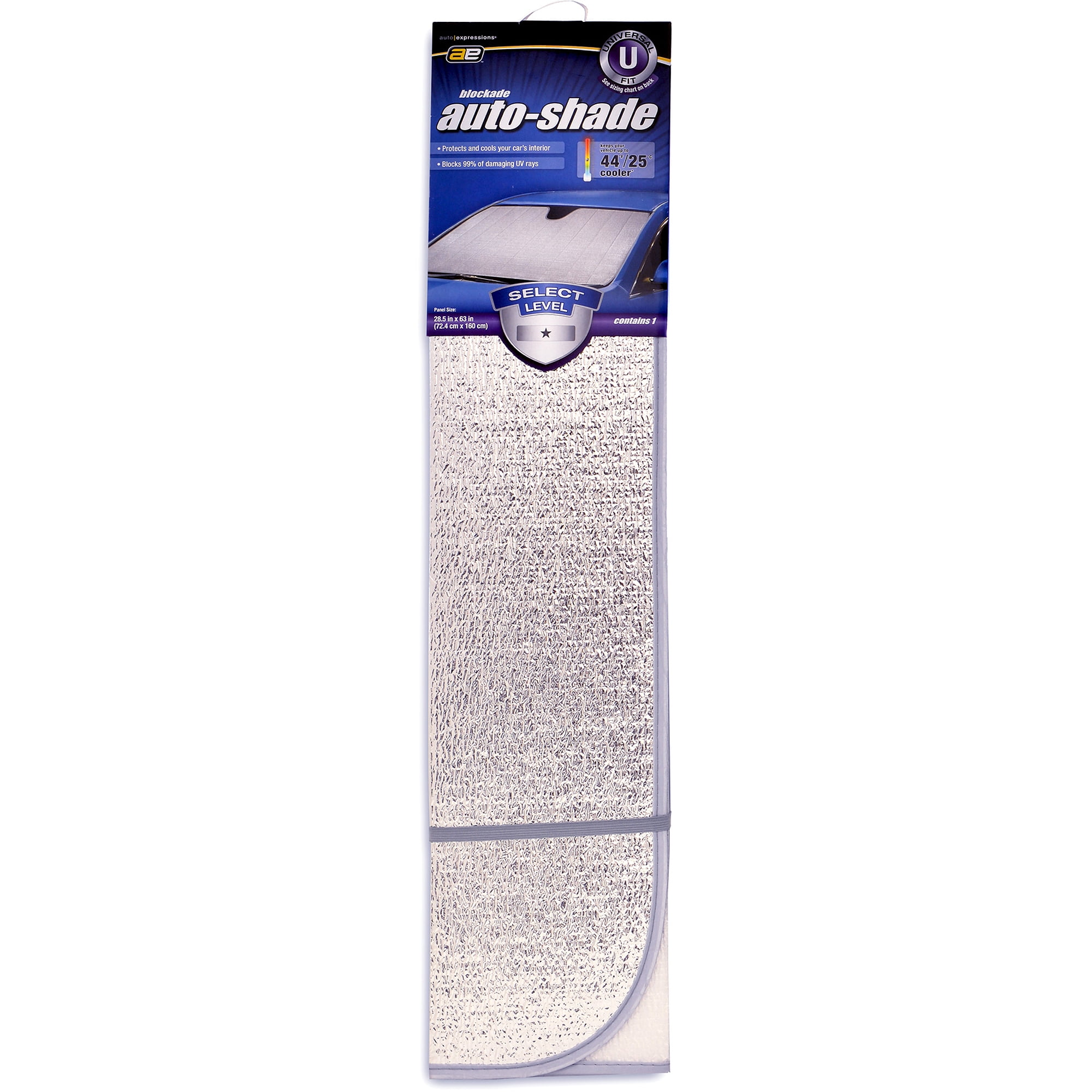 Auto Expressions Blockade Accordion Shade Universal Fit - Walmart.com