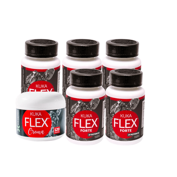 Kukaflex Forte Pack 5 + 1 Crema Kukaflex rojo 1 | Walmart en línea