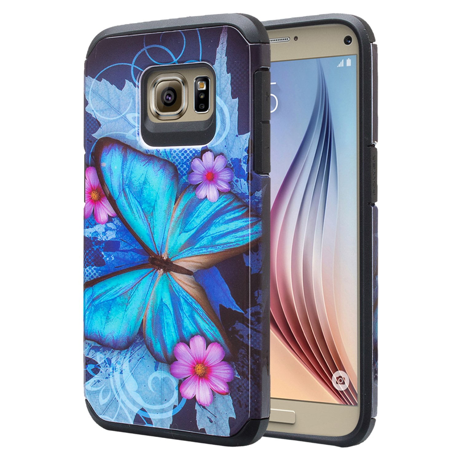 Samsung Galaxy S7 Case - Wydan Slim Hybrid Hard Shock Absorbent Rugged ...