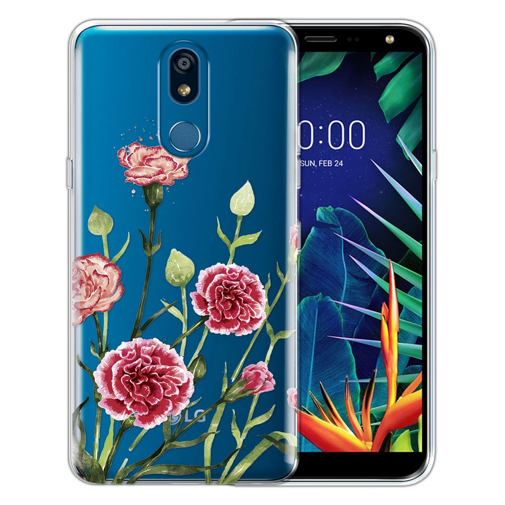 FINCIBO Soft TPU Clear Case Slim Protective Cover for LG K40 / K12 Plus ...