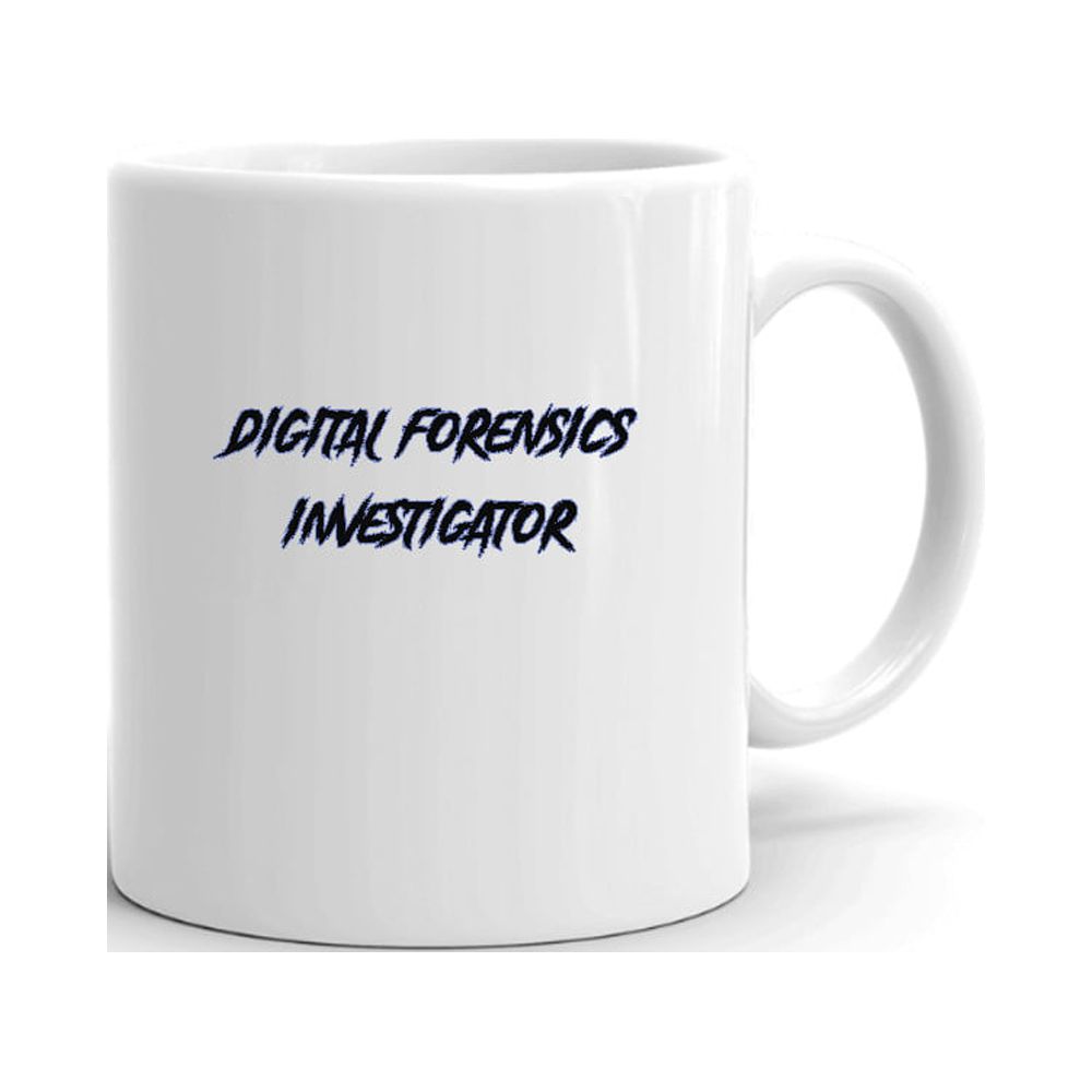Digital Forensics Investigator Slasher Style Ceramic Dishwasher And ...