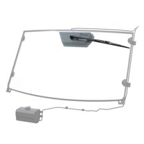 Polaris 2207624 Poly Windshield Wiper Mounting Bracket Ranger 1000 900 ...