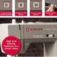 Professional Singer 6800C Heavy Duty Computerized Sewing Machine ...