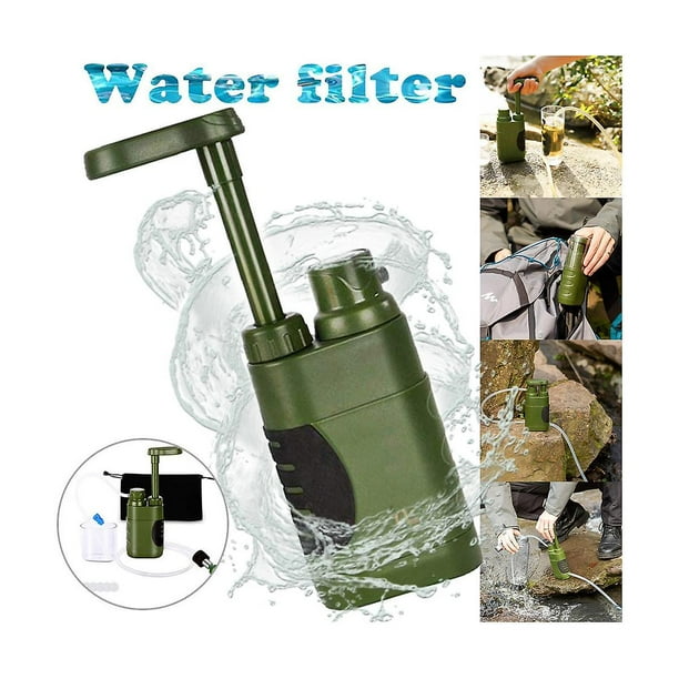 Filtro de agua portátil para exteriores Purificador de agua de ...