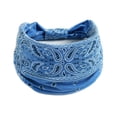 batmeuy Women Bandana Fashion Print Wide Stretchy Sweat Absorption ...