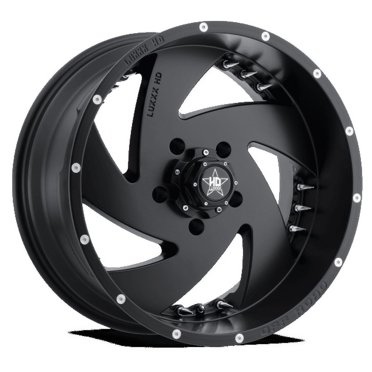 LUXXX HD Alloy Rims LHD16 22X12 8165/170 -44 125 Gloss Black Milled ...