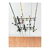 "Rack'Em 7009 Overhead 12-Rod Fishing Rod Rack" - Walmart.com