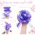 12 Pcs 6 Inch Multi Color Ribbon Bows - Big Gift Wrap Bows for Presents ...