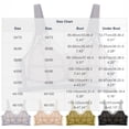 Agkizg Plus Size Bras for Women Push Up Lace Lightly Lined Wireless ...