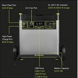 Goal Zero Yeti 6000X Portable Station, Home Backup, 6071Wh Lithium ...