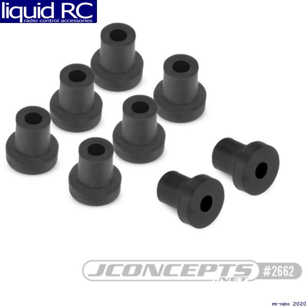 J Concepts 2662 Rubber Bump Stops MT Suspension Up-Travel Limiters (8pc ...