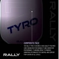 Rally Tyro 2 Pickleball Paddle, 7.0-7.5 oz, Polymer Core, 5" Handle ...