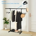 Clothes Rack,Portable Clothing Racks for Hanging Clothes,Adjustable ...