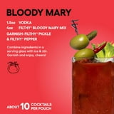 Filthy Bloody Mary Mix, Made from Real Tomatoes, Travel-Friendly, 32 Oz ...