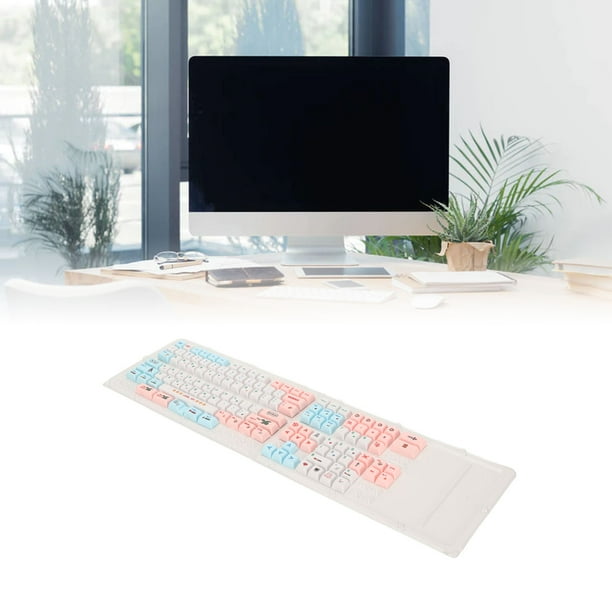 PBT Keyboard Keycaps 130 Keys Dye Sublimation Ergonomic Rich Colors ...