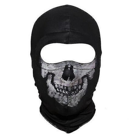 Fabric Cod Ghost Face Mask Balaclava Winter Helmet Skull Halloween Prop ...
