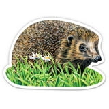 Hedgehog - 12" Vinyl Sticker Waterproof Decal - Walmart.com