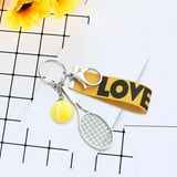 Creative Tennis Keychain, Tennis Racquet Jewelry- Perfect Tennis ...
